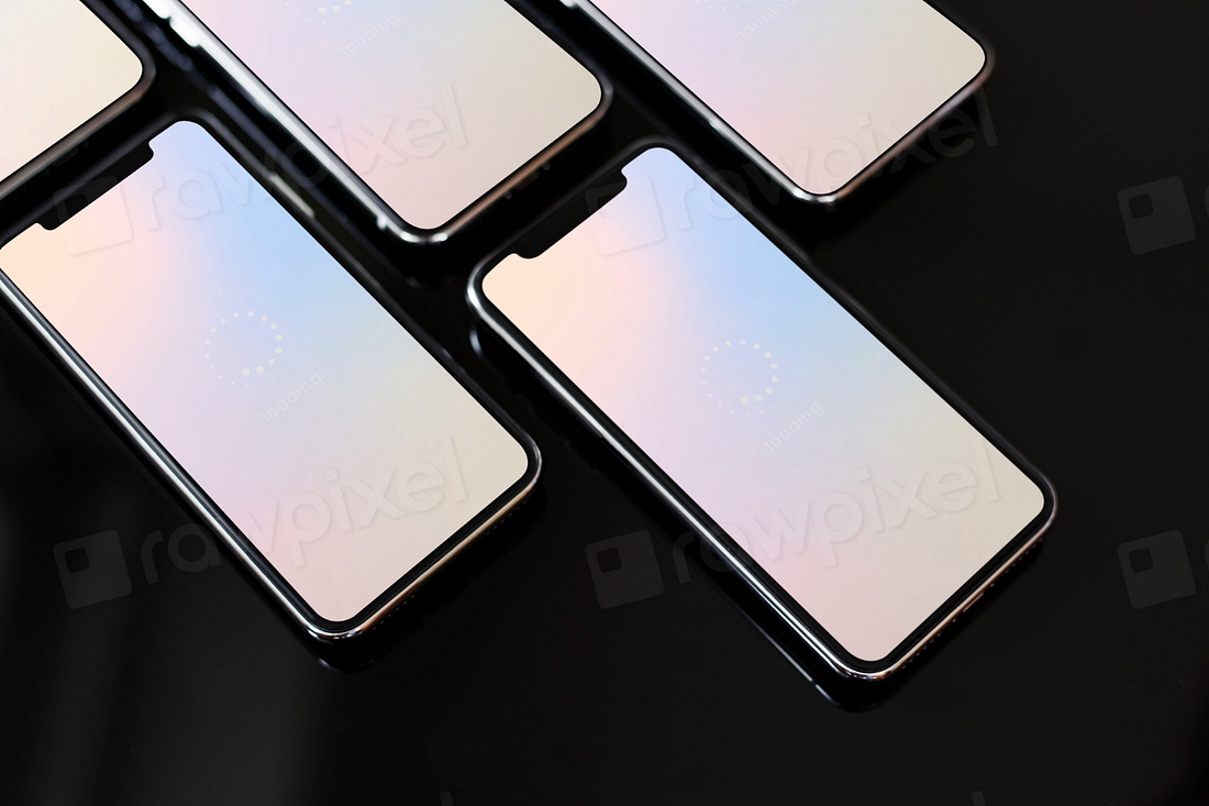 Phone screen mockup, editable design | Premium Mockup Generator - rawpixel