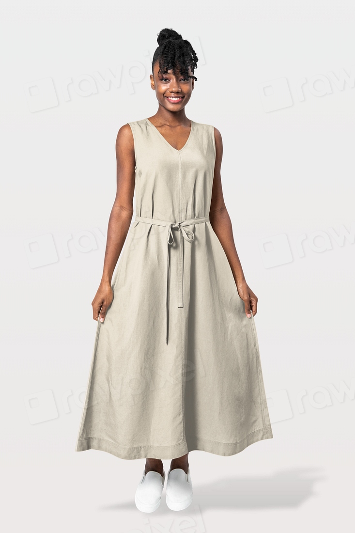 Women's dress editable mockup | Premium Mockup Generator - rawpixel