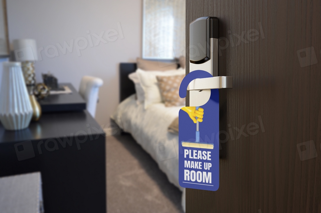 Hotel room tag mockup, editable | Premium Mockup Generator - rawpixel