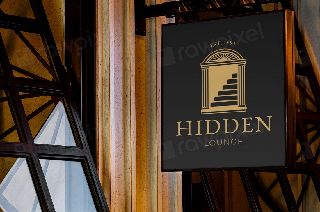 Editable hotel sign mockup | Premium Mockup Generator - rawpixel