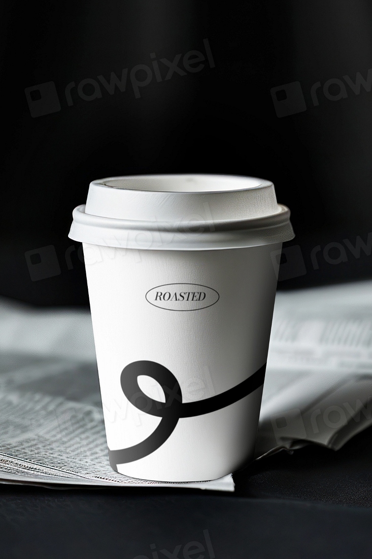 Disposable coffee cup mockup, editable | Premium Mockup Generator ...