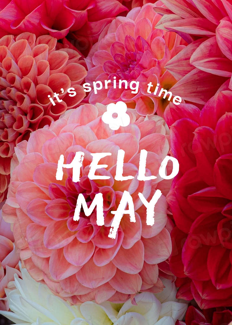 May greeting card template | Premium Editable Template - rawpixel