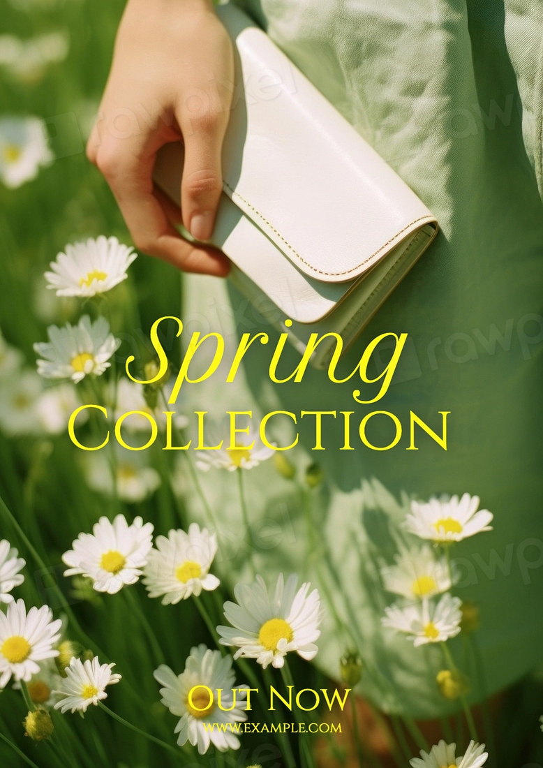 Spring collection poster template | Premium Editable Template - rawpixel