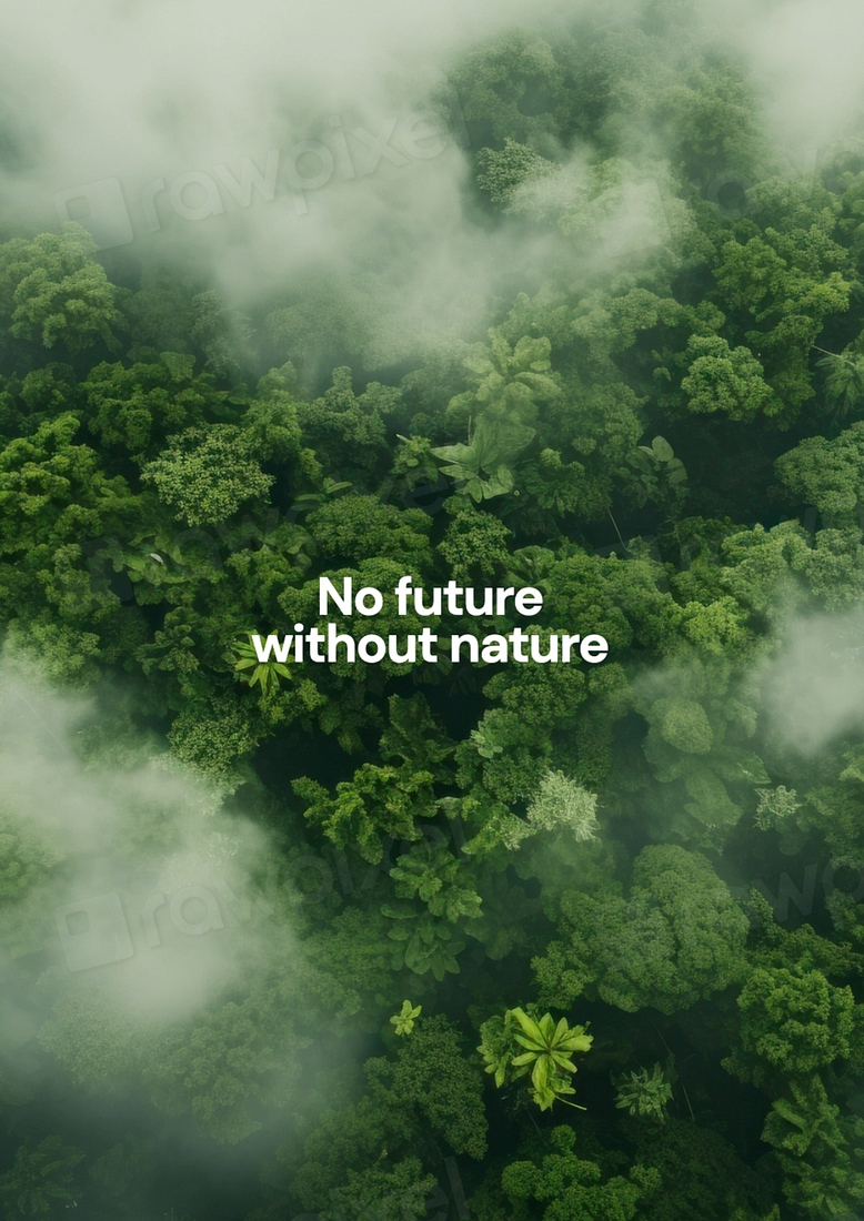 Nature quote poster template | Premium Editable Template - rawpixel