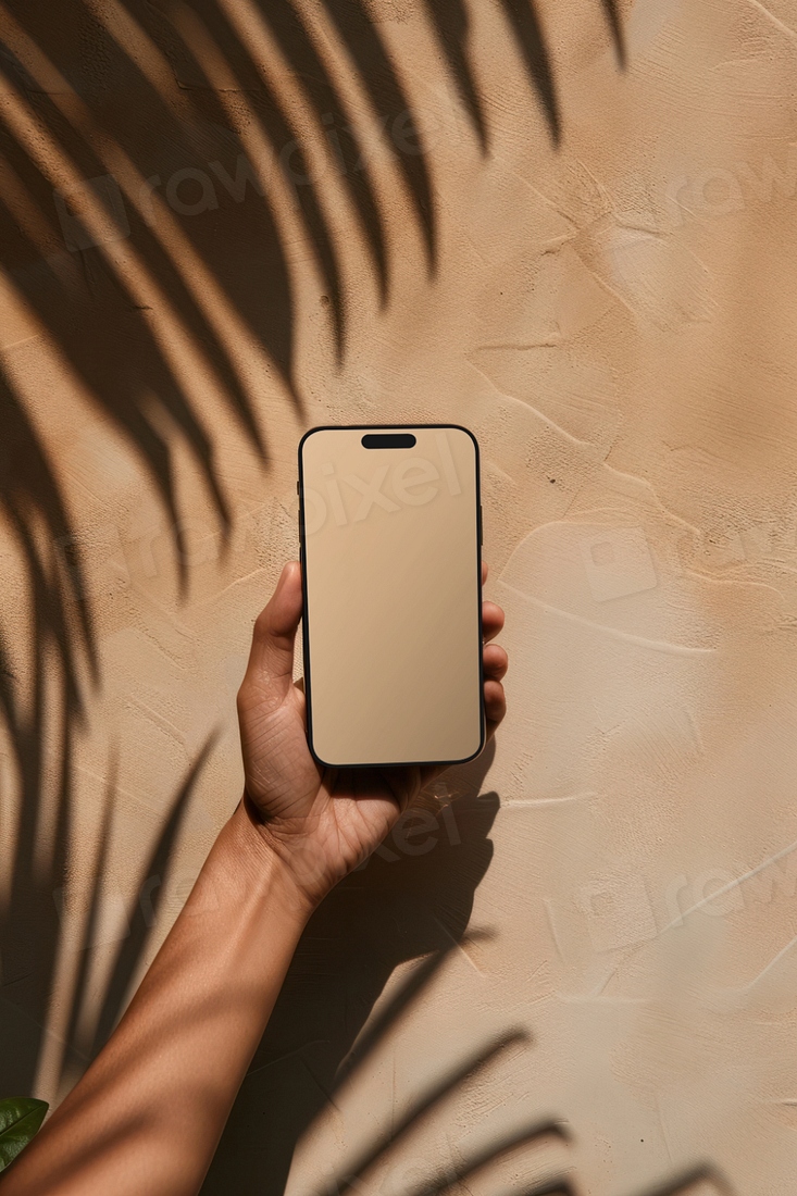 Mobile phone screen mockup, editable | Premium Mockup Generator - rawpixel