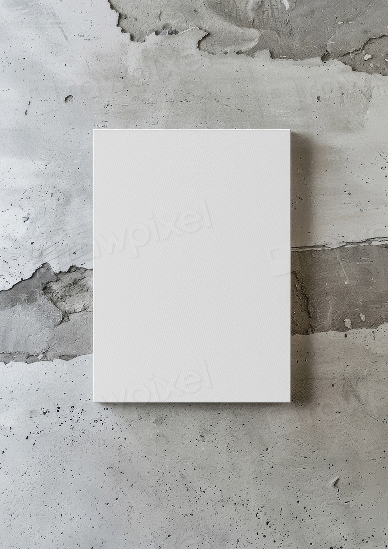 Concrete background poster mockup | Premium Mockup Generator - rawpixel