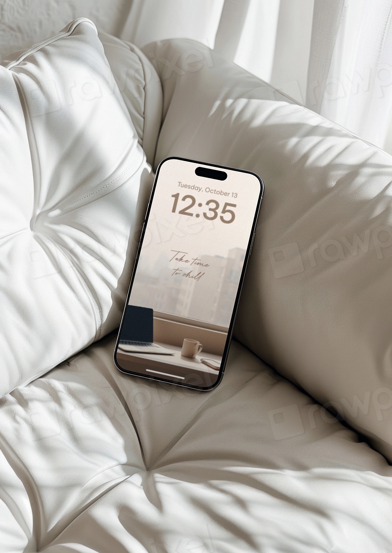 Editable smartphone screen mockup | Premium Mockup Generator - rawpixel