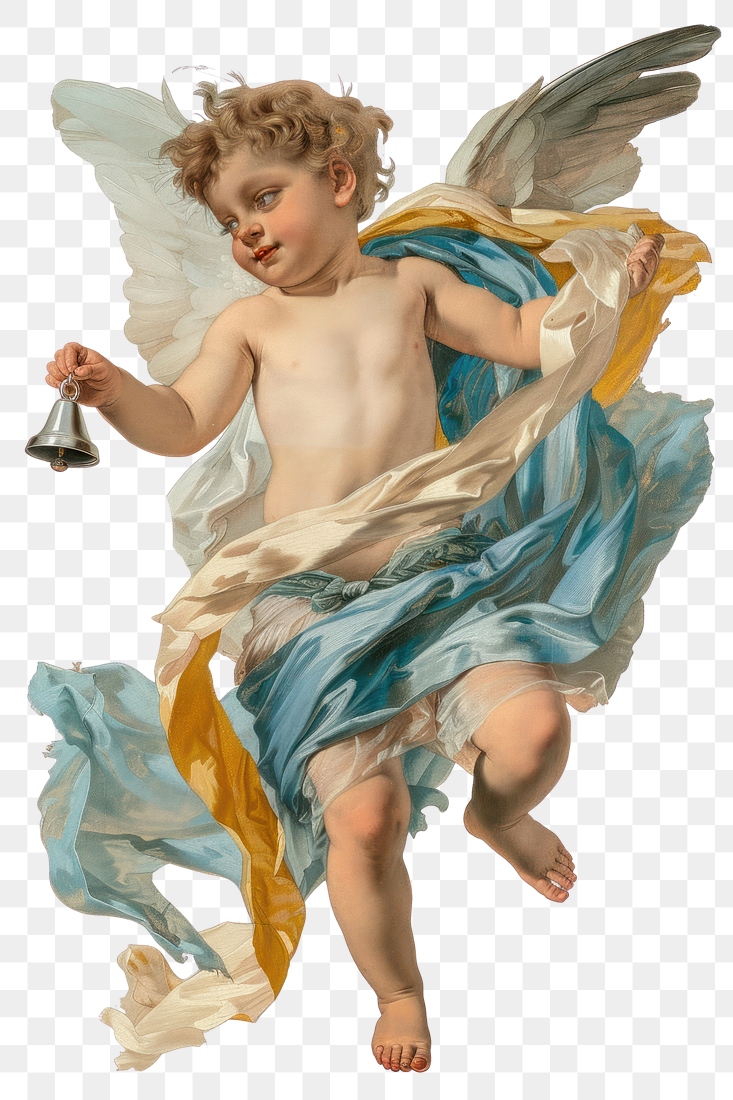PNG cherub archangel person human | Premium PNG - rawpixel