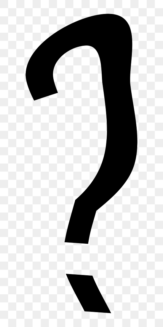 Question mark png black distort | Premium PNG - rawpixel