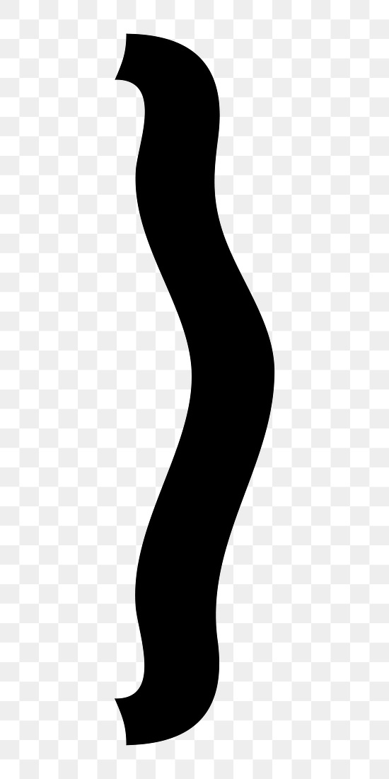 Parentheses png black distort sign, | Free PNG - rawpixel