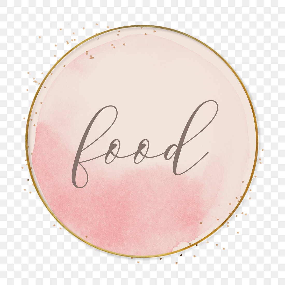 Aesthetic food png pink Instagram | Free PNG - rawpixel