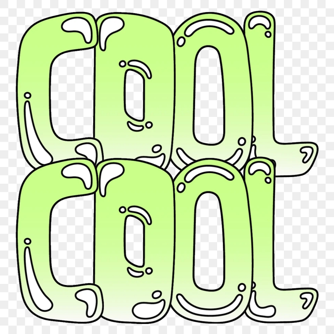 Cool word sticker png element | Premium PNG - rawpixel