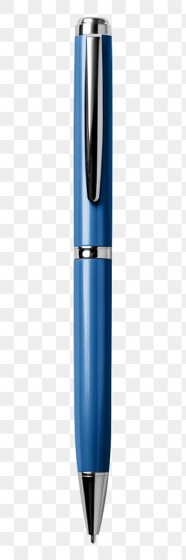 PNG elegant blue pen clip, | Premium PNG - rawpixel