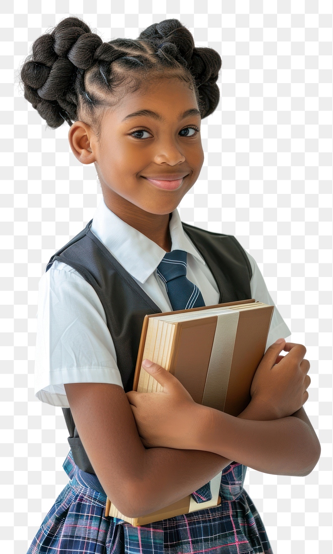 Smiling student holding books | Premium PNG - rawpixel
