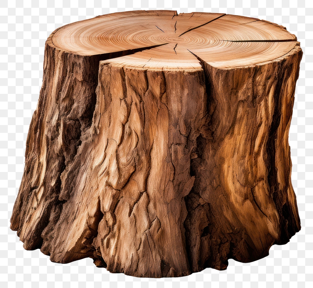 PNG Rustic wooden tree stump | Premium PNG - rawpixel