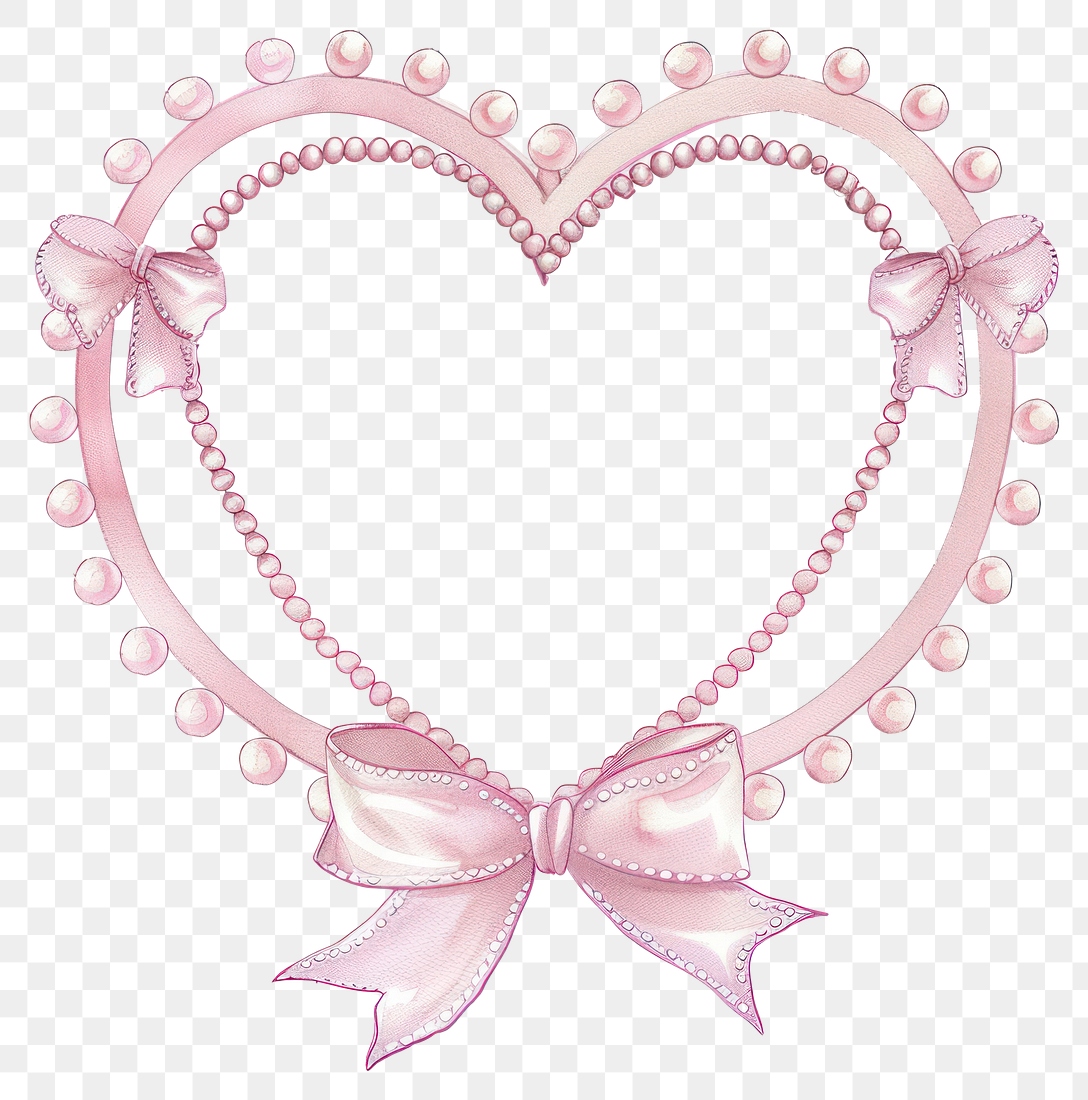 PNG Elegant pink heart frame | Premium PNG - rawpixel
