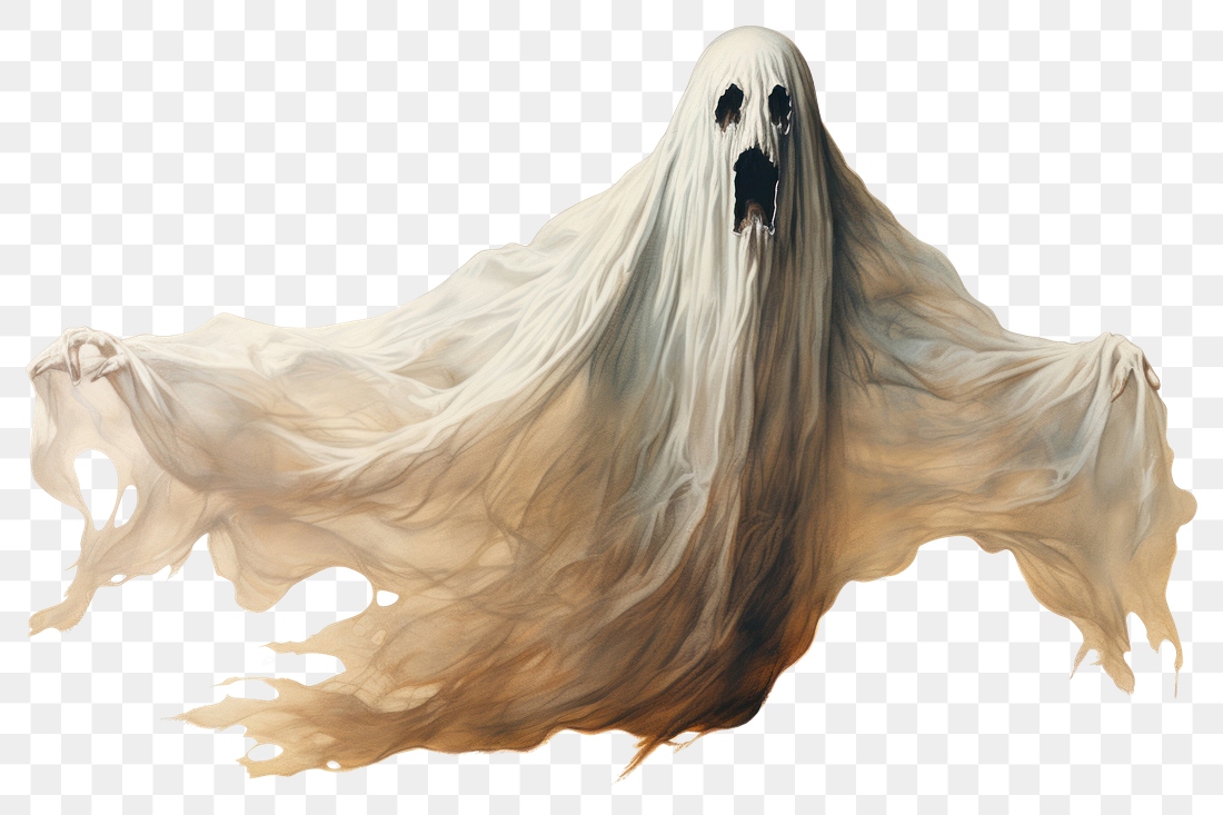 PNG ghost illustration, transparent background | Premium PNG - rawpixel