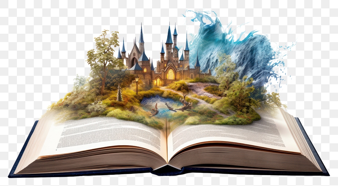 PNG Magical book fantasy world, | Premium PNG - rawpixel