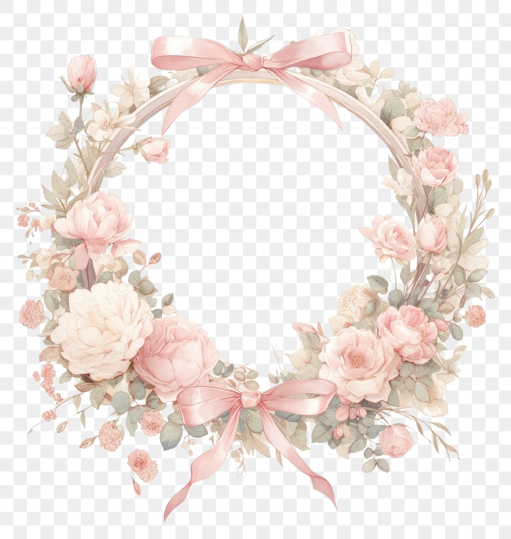 Coquette frame badge art chandelier | Free PNG - rawpixel