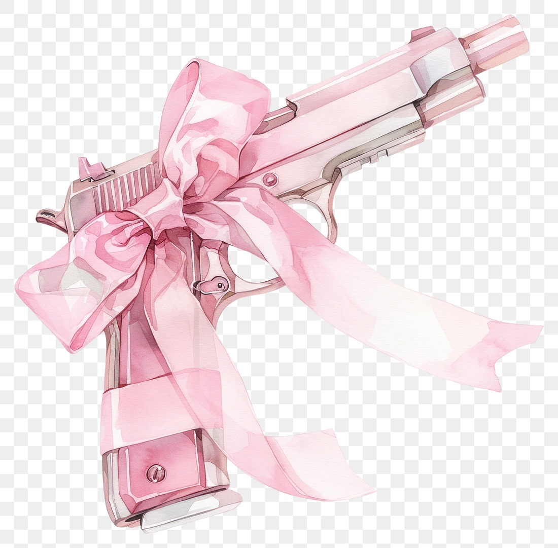 Coquette gun weaponry firearm handgun. | Free PNG - rawpixel