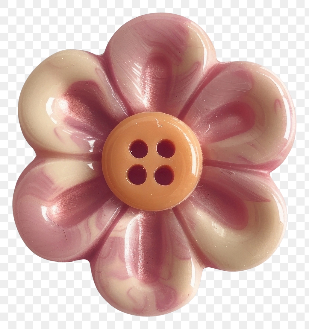 PNG Colorful floral button accessory | Premium PNG - rawpixel