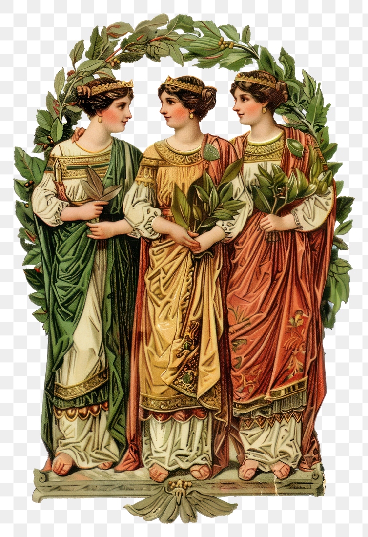 PNG Vintage classical women illustration | Free PNG - rawpixel