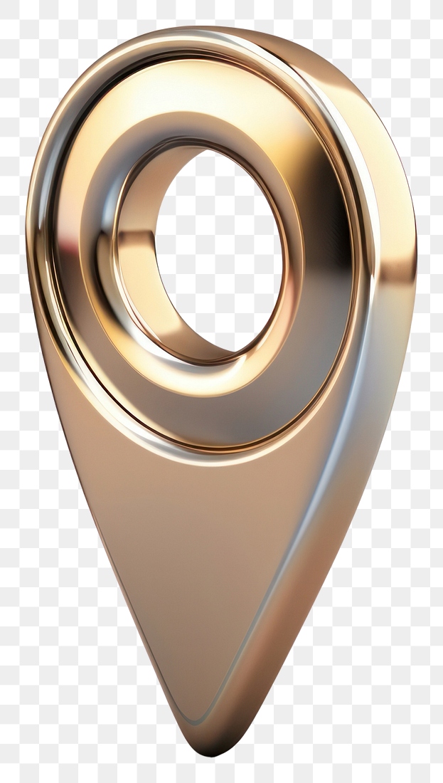 PNG Golden location pin icon | Premium PNG - rawpixel