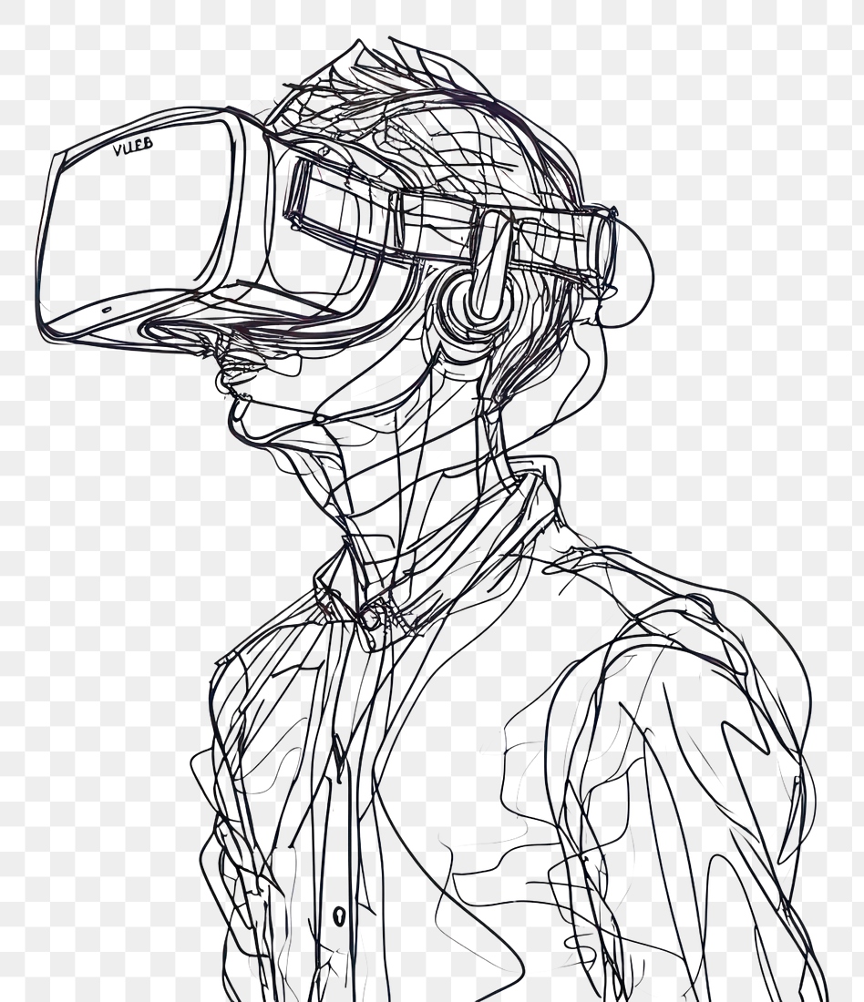 PNG Continuous line drawing man | Premium PNG - rawpixel