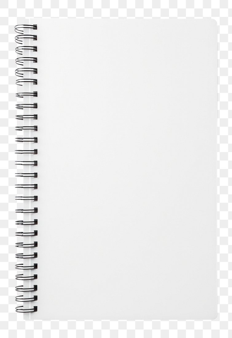 PNG Blank spiral notebook backgrounds | Free PNG - rawpixel