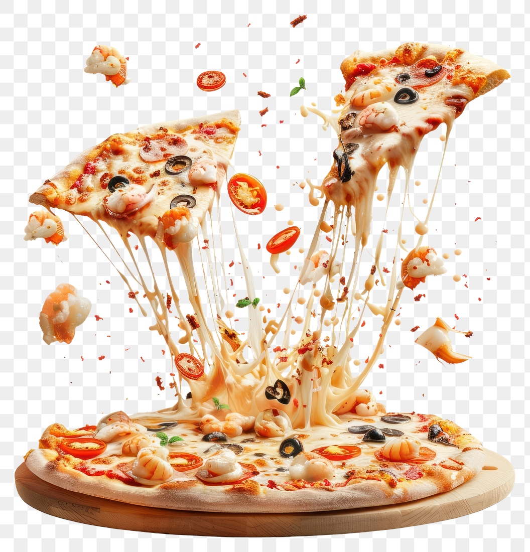 PNG Exploding seafood pizza explosion | Premium PNG - rawpixel