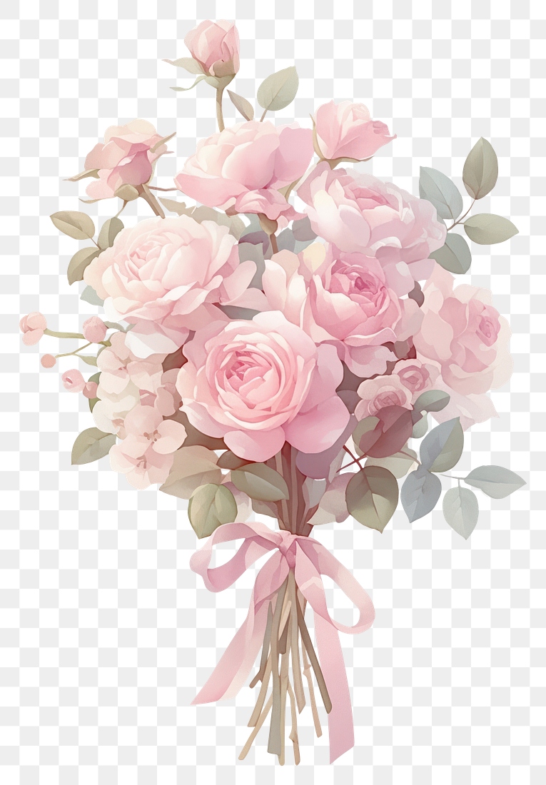 PNG Coquette rose bouquet roses | Free PNG - rawpixel