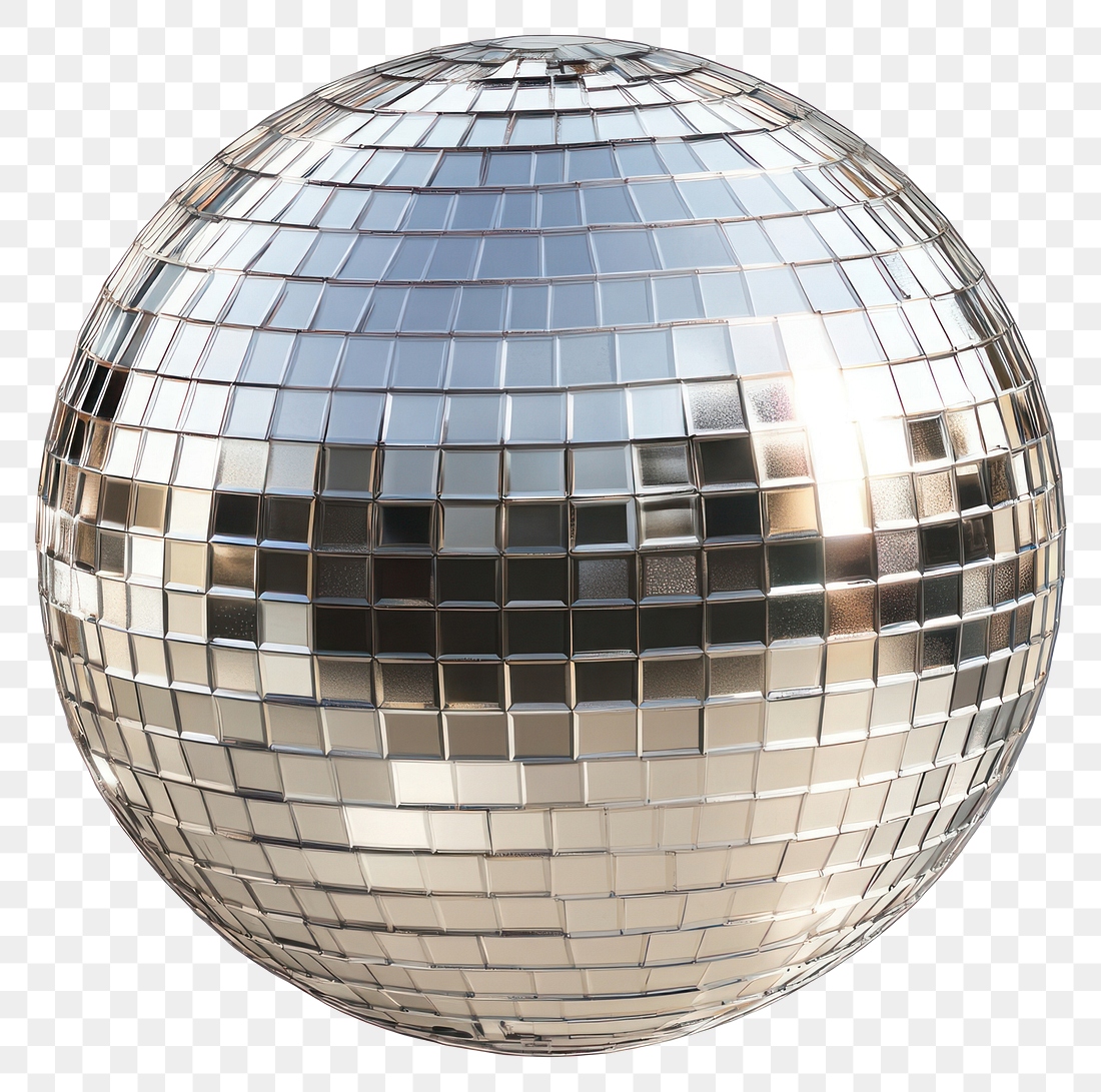PNG silver disco ball photography | Premium PNG - rawpixel