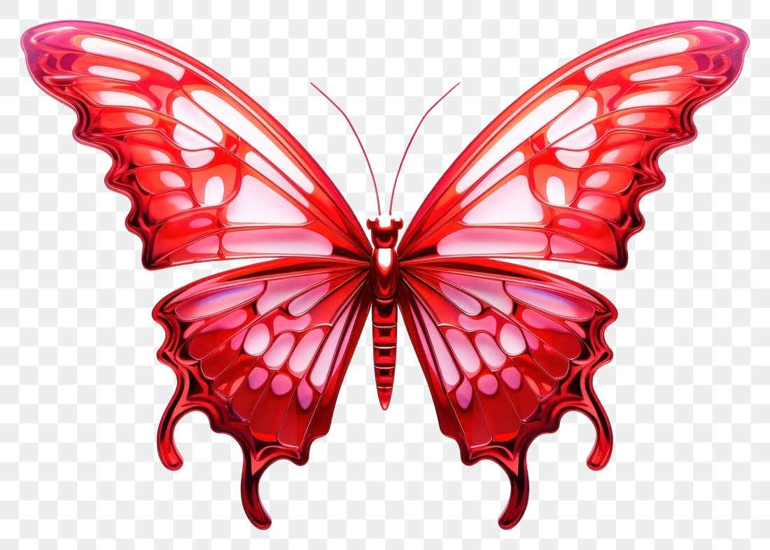 PNG Butterfly animal insect red. | Premium PNG - rawpixel