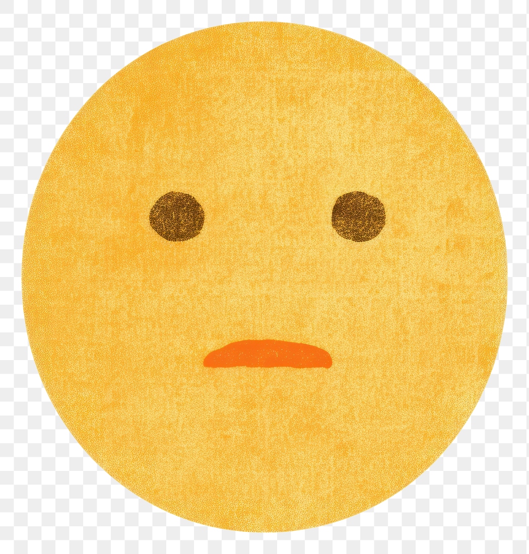 PNG Thiking emoji white background | Premium PNG - rawpixel