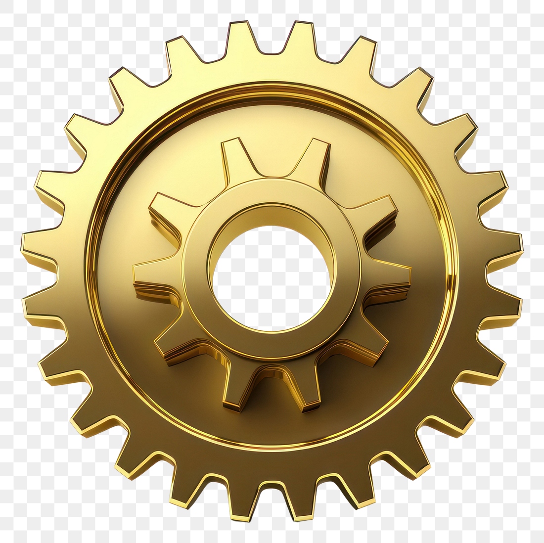 PNG Gear icon gold white | Premium PNG - rawpixel