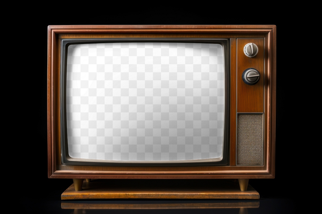 Vintage TV screen png mockup, | Premium PNG - rawpixel