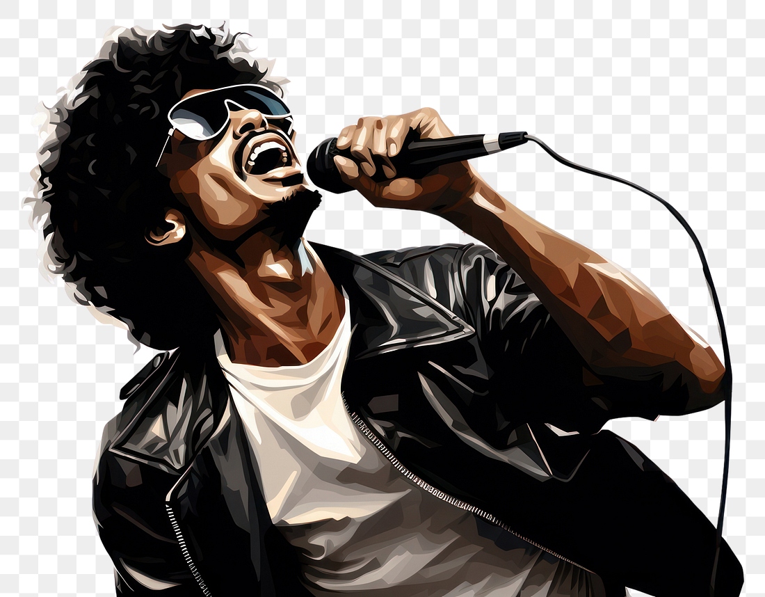 PNG Men black Person singing | Premium PNG - rawpixel