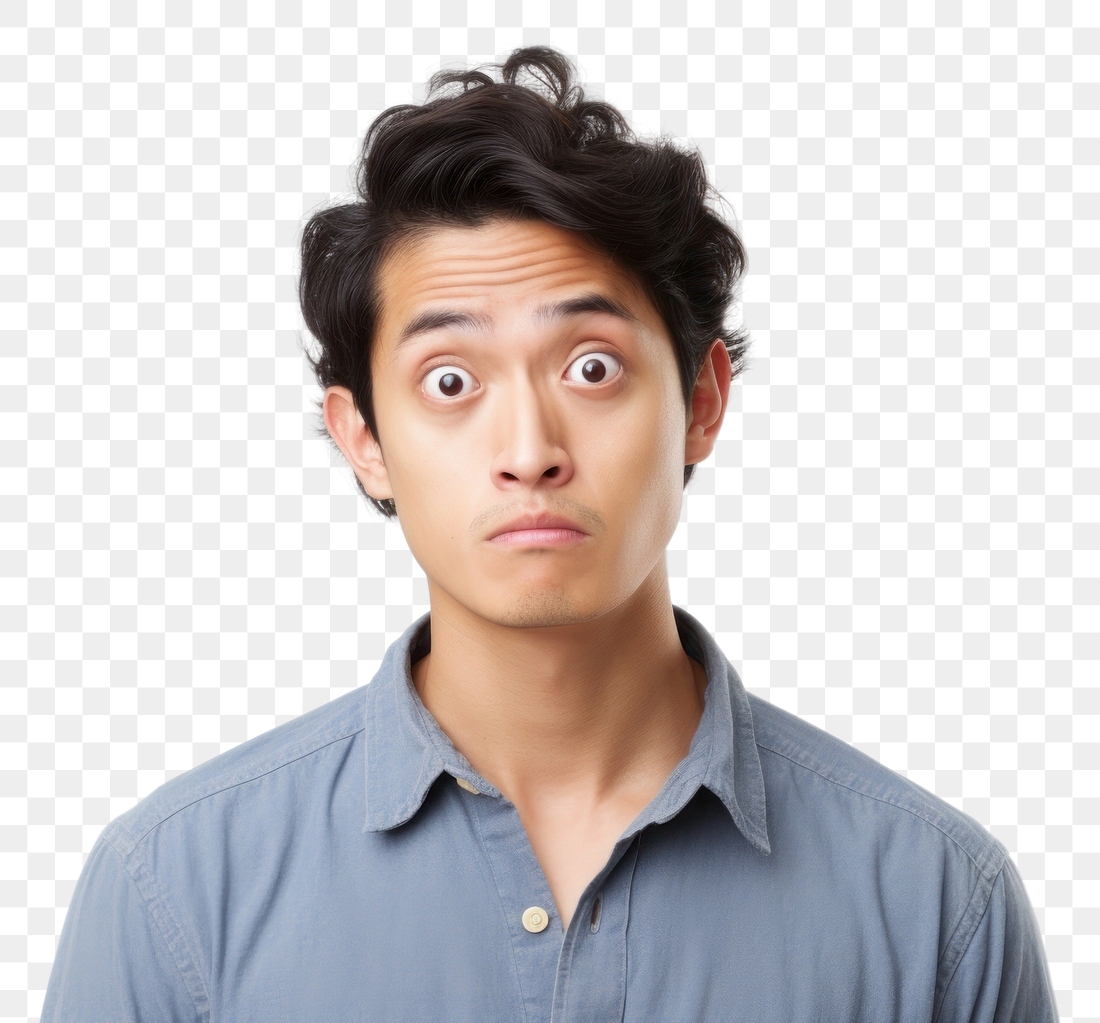 PNG Thai men confuse face | Premium PNG - rawpixel