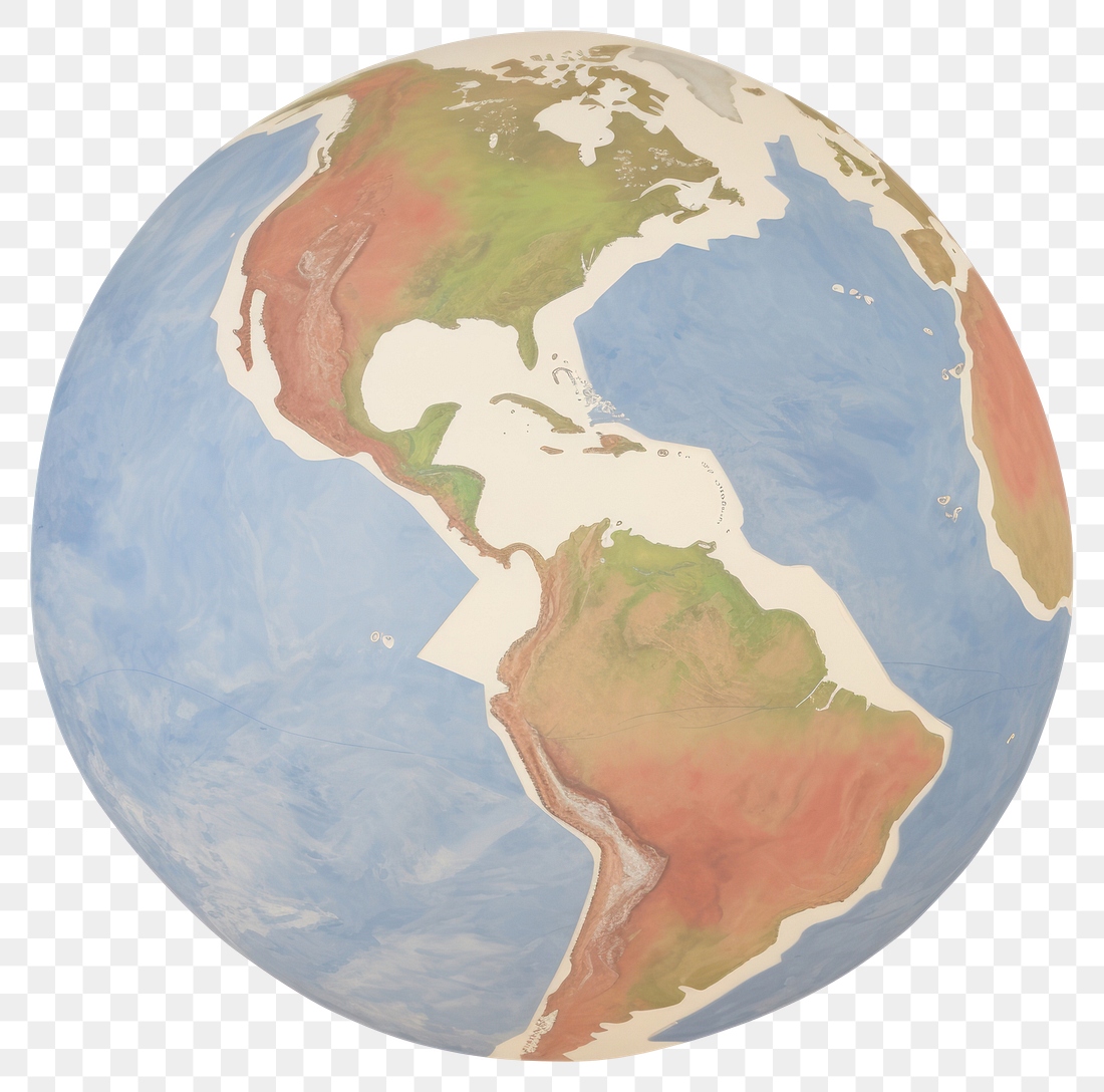 PNG Earth marble distort shape | Premium PNG - rawpixel