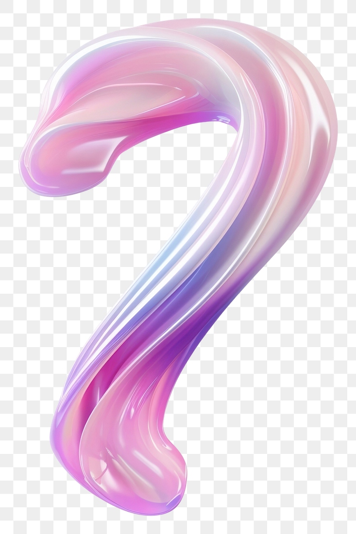 PNG Number 7 purple curve | Premium PNG - rawpixel