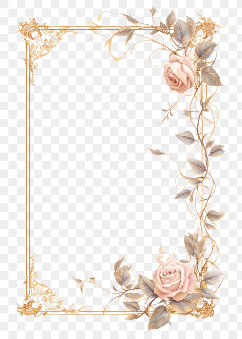 PNG Rose thorn frame backgrounds | Premium PNG - rawpixel