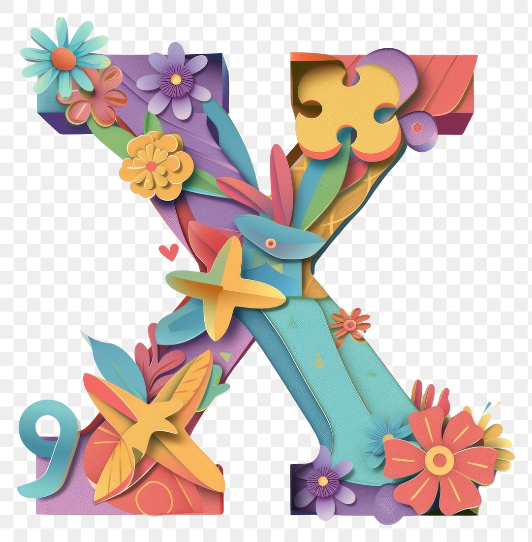 PNG Letter X art alphabet | Premium PNG - rawpixel