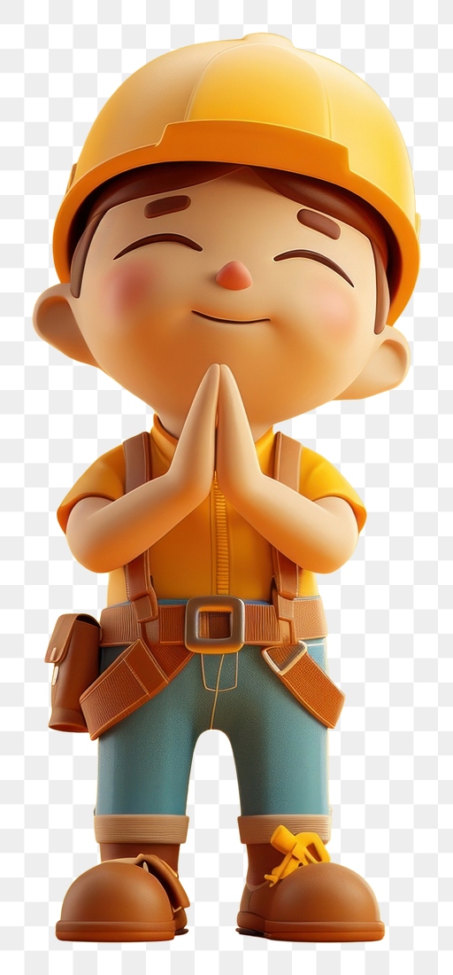 PNG Male Construction worker cartoon | Premium PNG - rawpixel