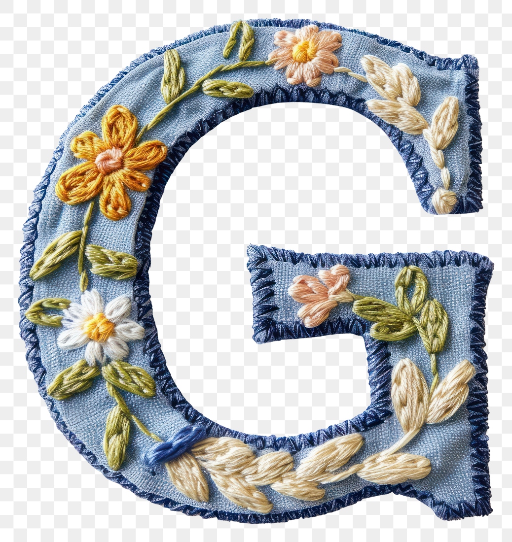 PNG Alphabet g embroidery pattern | Free PNG - rawpixel