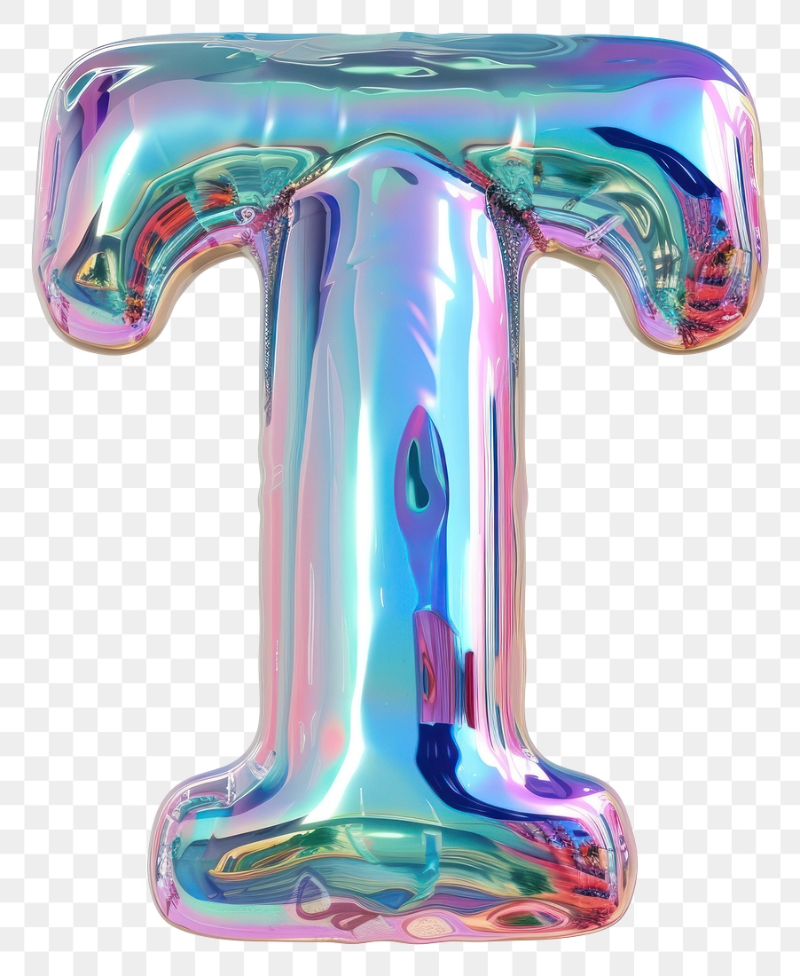 PNG Bubble letter T font | Premium PNG - rawpixel