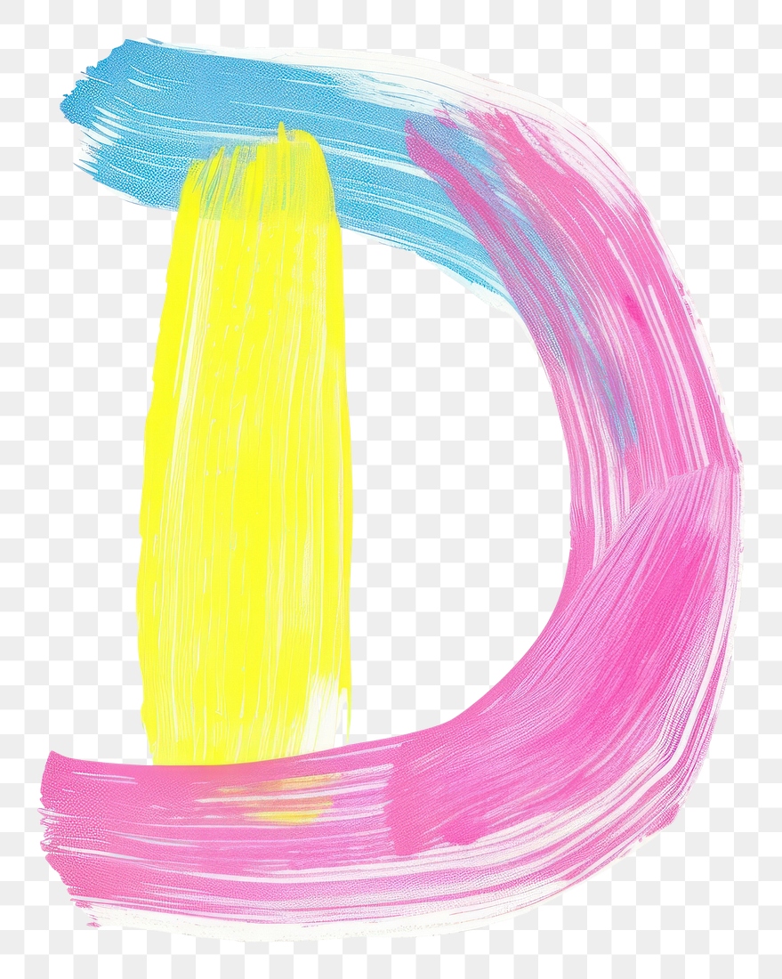 PNG Cute letter D abstract | Premium PNG - rawpixel