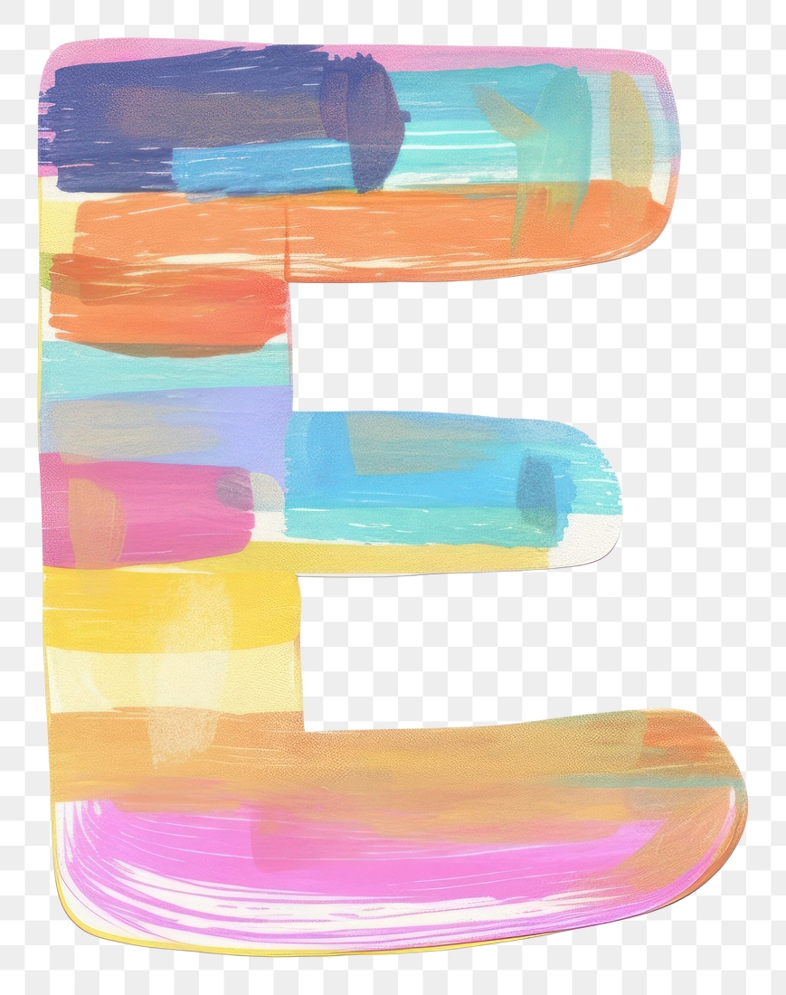 PNG Cute letter E text | Premium PNG - rawpixel