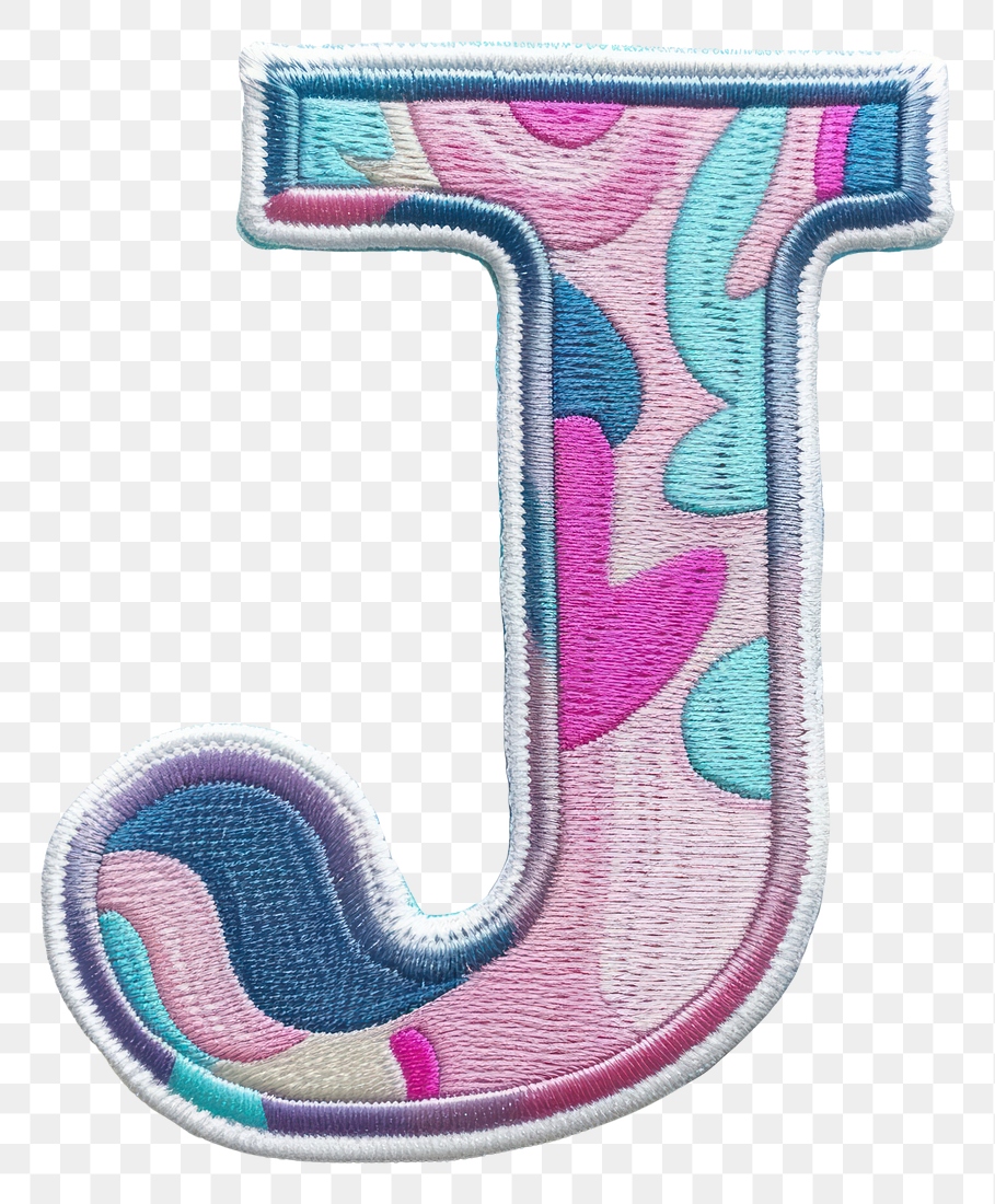 PNG Patch letter J pattern | Premium PNG - rawpixel