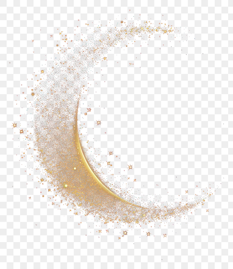 PNG Crescent moon sparkle light | Premium PNG - rawpixel