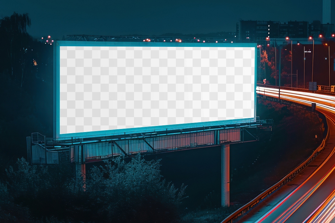 Billboard sign png mockup, transparent | Premium PNG - rawpixel